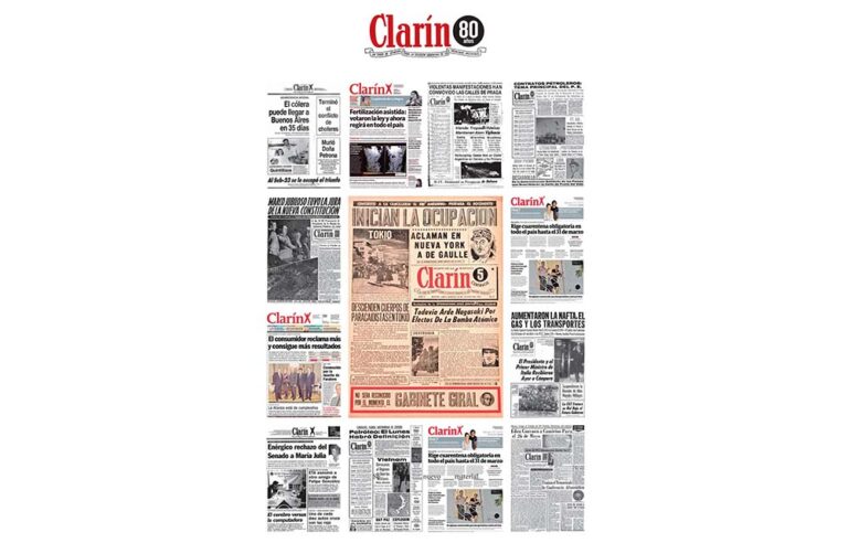Clarín celebra 80 años acompañando la historia argentina - Norte en Línea